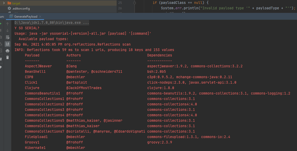 Java反序列化漏洞之使用Ysoserial(6) | Shulei He - Blog