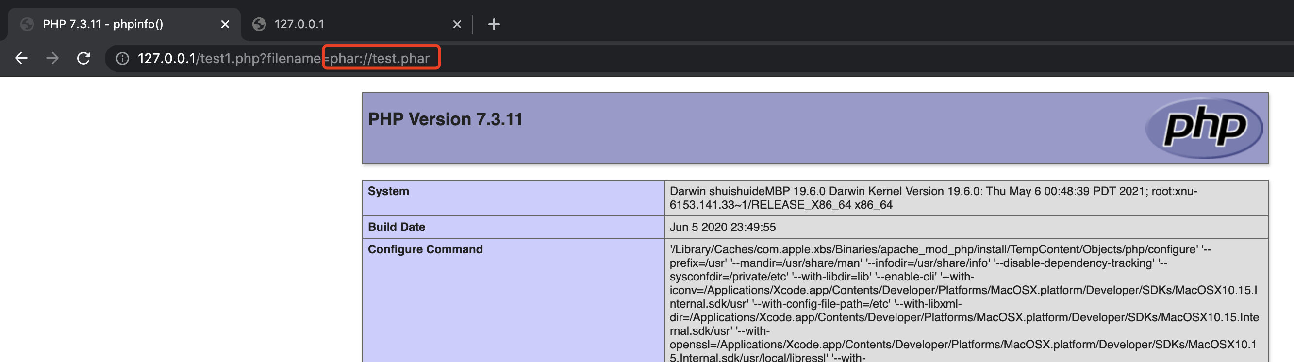 php与phar反序列化漏洞小结 | Shulei He - Blog